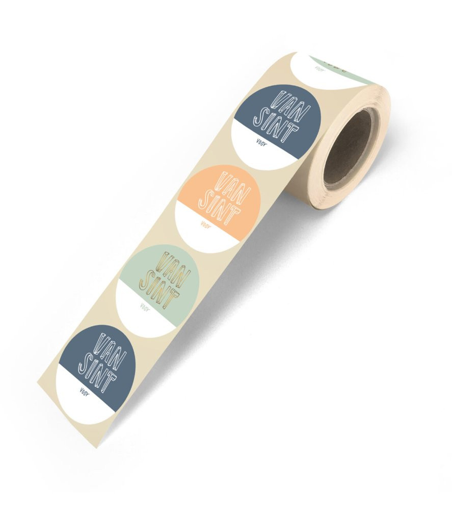 stickermix van sint voor mint